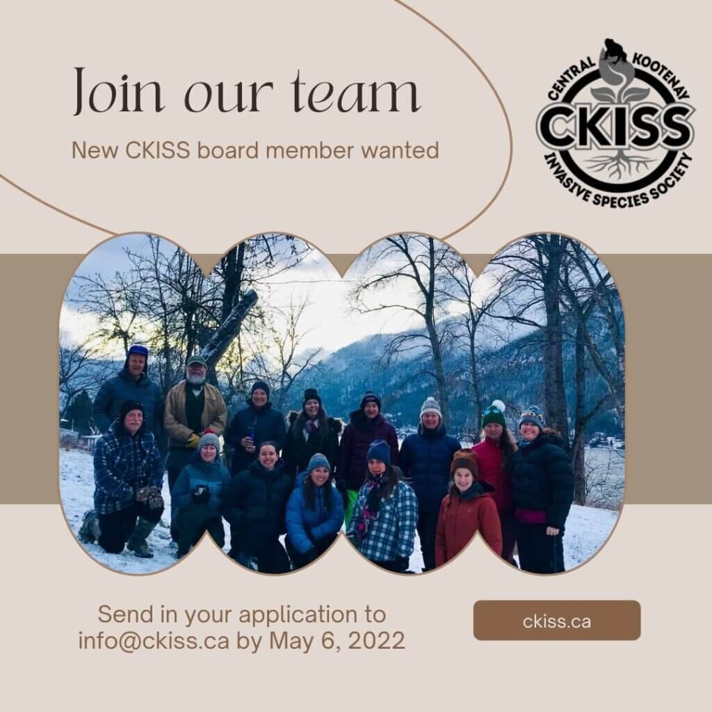EcoGarden Project - CKISS - Central Kootenay Invasive Species Society